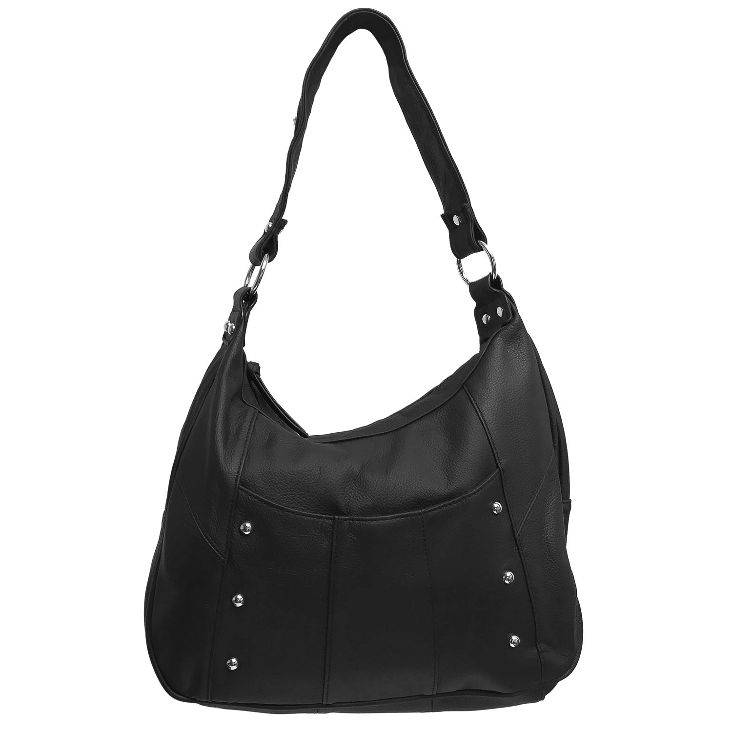 Leather Ambidextrous CCW Purse - Locking Zipper Compartment – ccwbags.com